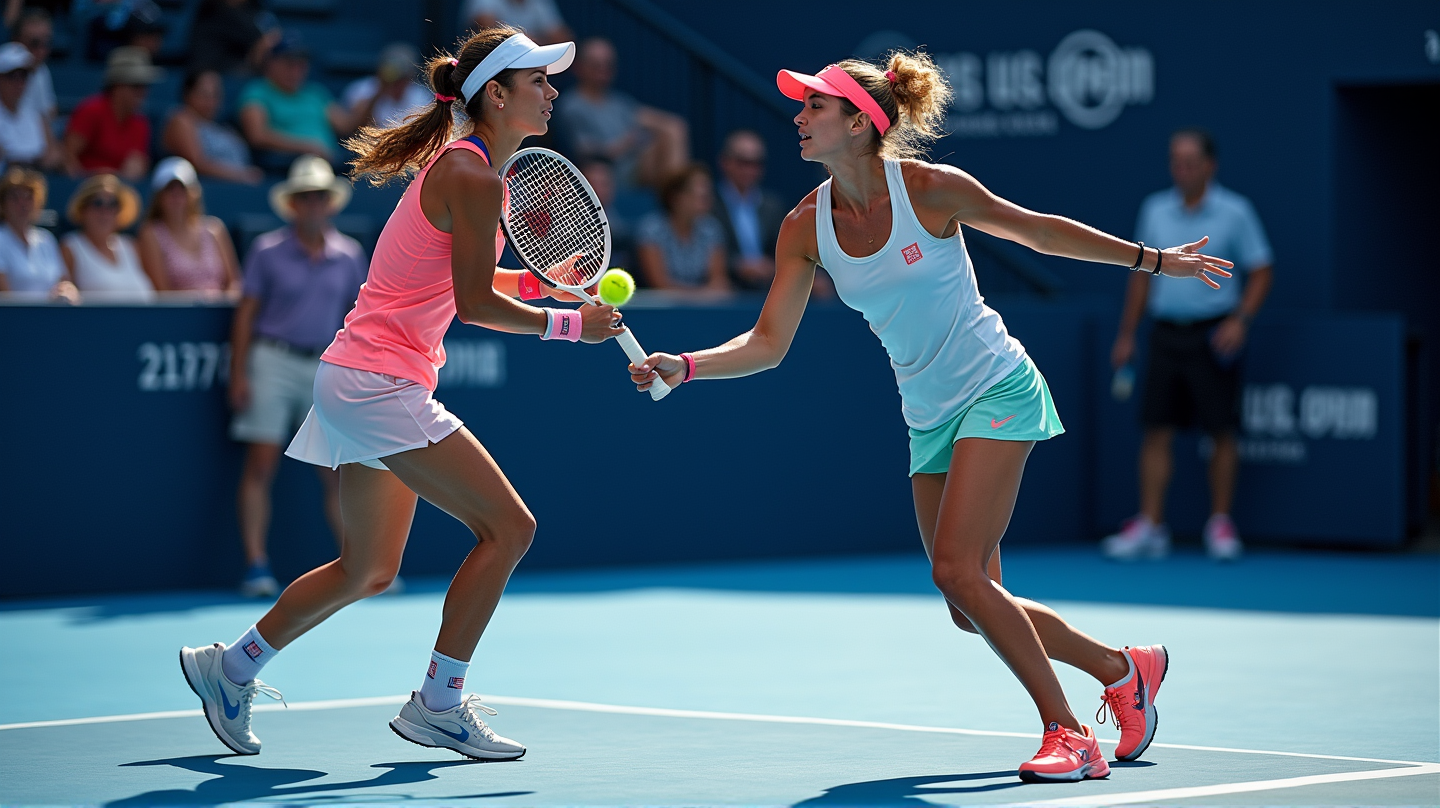 Historic Clashes and New Stars at the 2025 U.S. Open Mixed Doubles