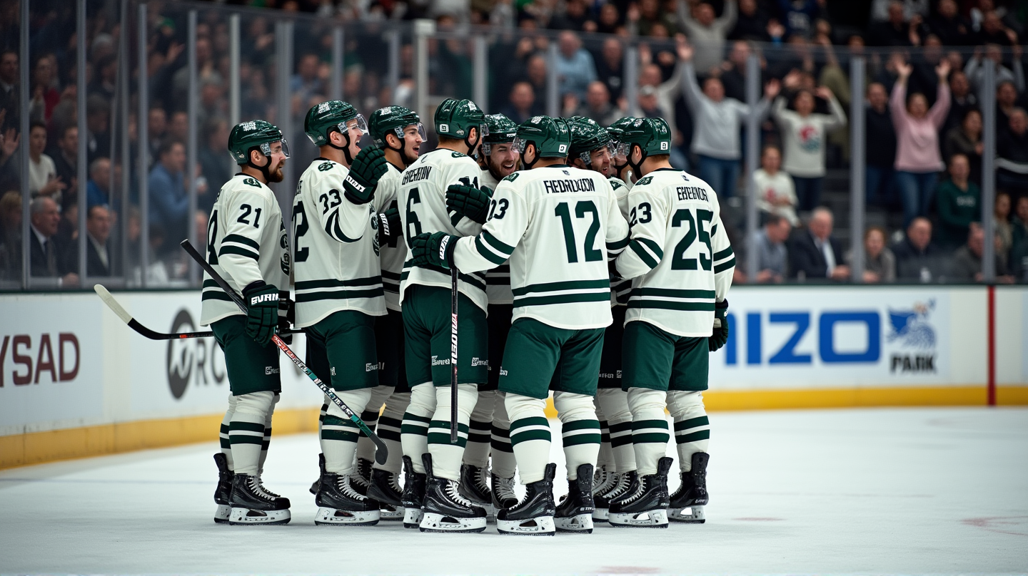 Spartans Shine in 2-0 Shutout: A New Chapter for Michigan State Hockey